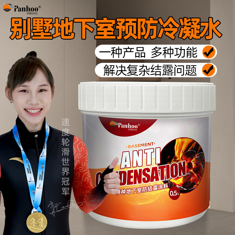 PANHOO特种地下室防结露涂料别墅防霉阴冷潮湿防冷凝水双重防凝露