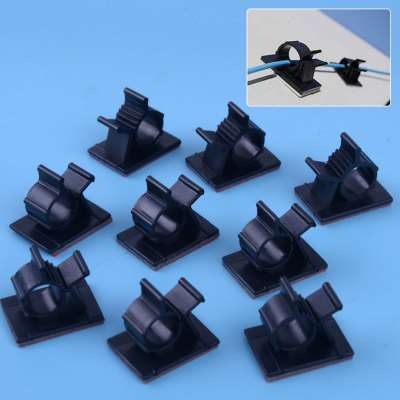 极速LETAOSK 50pcs Cable Clips Cord SelfAdhesive Management