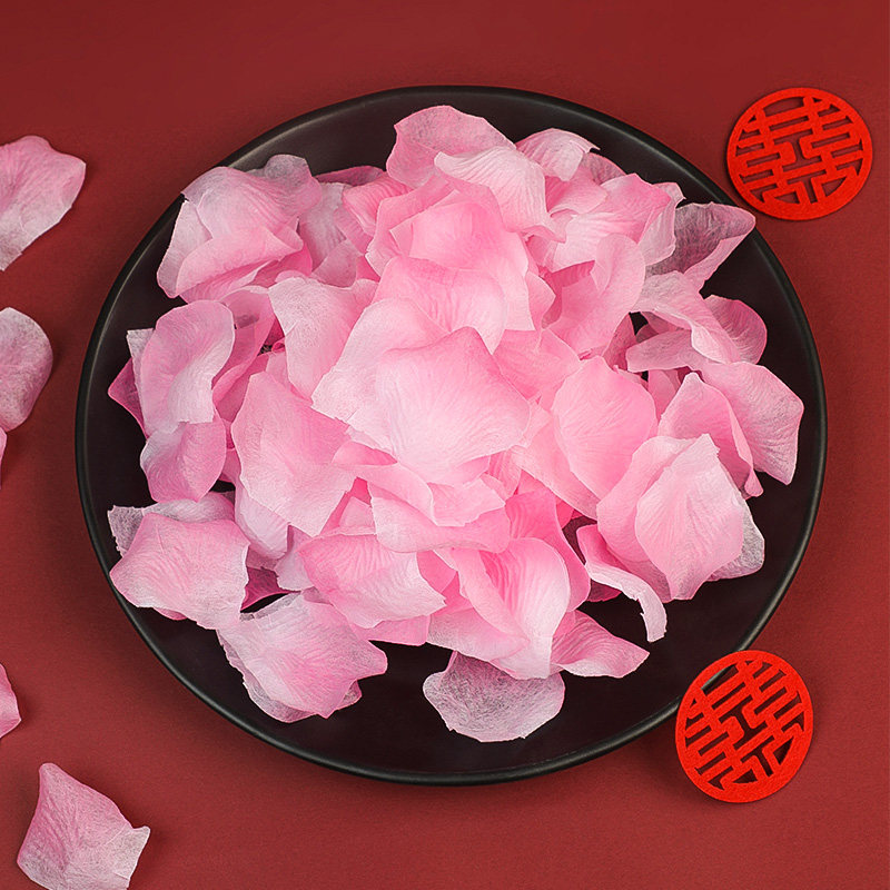 好货求婚 玫瑰仿真花瓣手撒花新年生日床上婚礼结婚婚房布置装饰