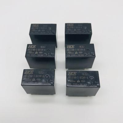 HRS3FNH-S-DC5V/12V/24V-A一组常开4脚10A250VAC汇港继电器HKE