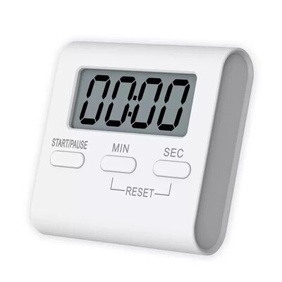 Precise Digital Kitchen Timer! LCD, Manual Count for Cooking