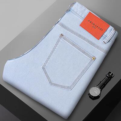 2025新款秋冬季男士牛仔裤修身