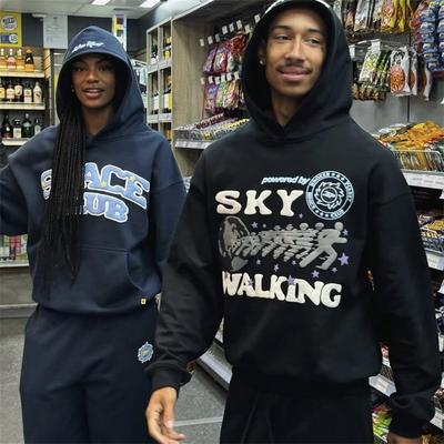 BrokenPlanet宽松连帽卫衣