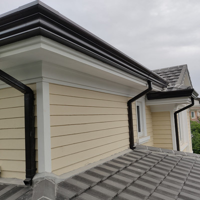 铝合金天沟雨水槽屋檐雨水槽铝合金落水管天沟铝合金檐沟雨水槽