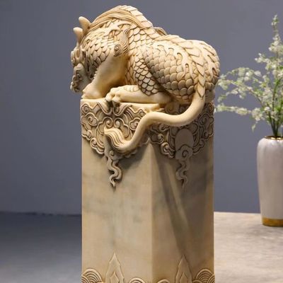 青石汉白玉吸水兽仿古石