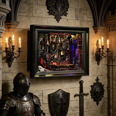 ASLOWSNAIL木质德古拉城堡