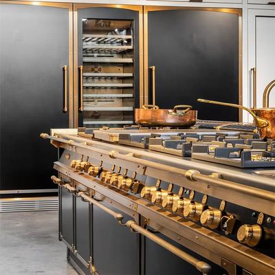 officine gullo同款开 放式整体整体橱柜轻奢厨房开 放式不锈钢?