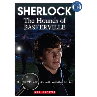Sherlock The Hounds of Baskerville 神探夏洛克 巴斯克维尔的猎犬 附带CD 分级读物 侦探推理 英文原版进口图书