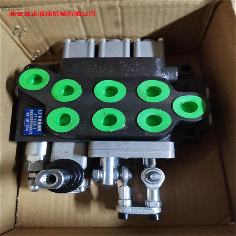 热销ZT-L12-T小铲车液压分配器多路换向阀M45-OT拖拉机液压阀一控