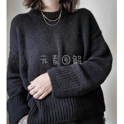 约翰逊套衫图解阿no手编图解