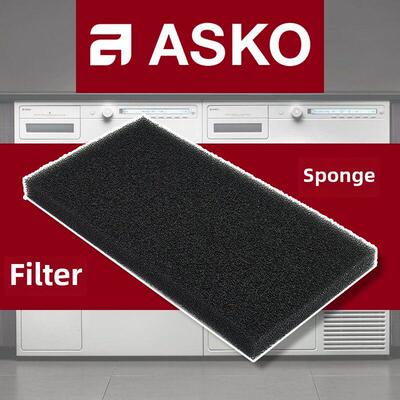 适用于ASKO雅士高烘干衣机左下角过滤海绵T208/408/409/608等型号