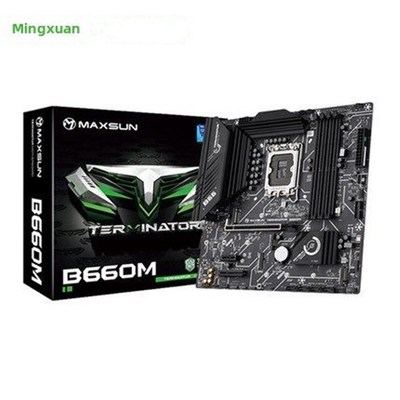 铭瑄H610M B760挑战者台式机电脑办公LGA1700主板12/13/14CPU套装