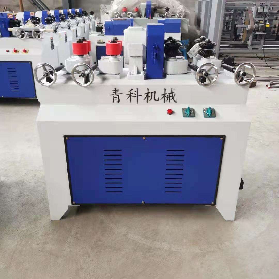 全动qk-ybj45木棒圆铣机拖把杆扫把干木棒质圆机电动液压圆棒砂光