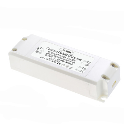 批发0-10v调光电源恒流30W吸顶灯开关电源天花灯低压PWM调光电源