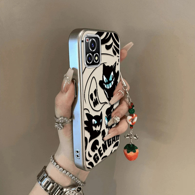 适用vivoy52s手机壳Y53S新款丫55s硅胶vovo y5s全包y52t防摔viviy保护套Y55t青眼耿鬼镂空viv0Y52t外壳y53t