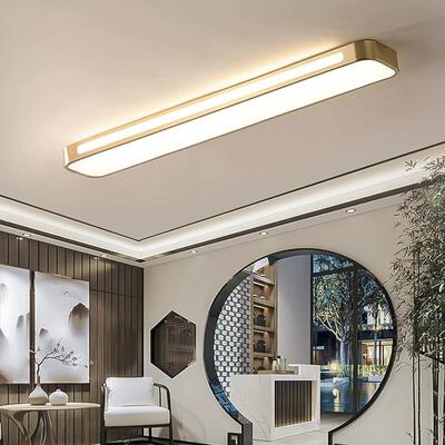 新中吊13197灯卧室中式吸顶灯木实中国风书房玄关饭灯茶室餐厅店