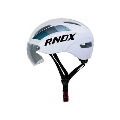 RNOX户外山地公路自行车带风镜骑行头盔EPS一体成型骑行装备头盔