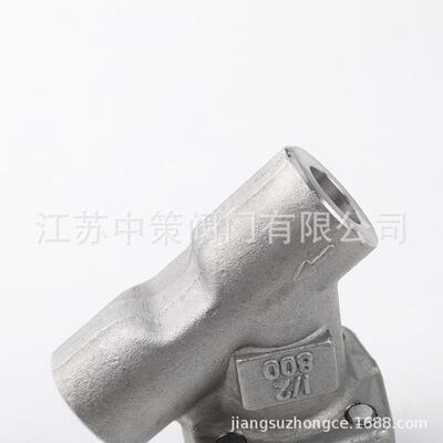 钢GL61H-40CGL61H-604CGL61H-1WSG0C锻高温高压Y型过滤器焊接A105