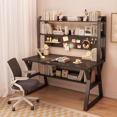 卧简易台式办公XJZ桌家用电脑桌书桌书一体架桌子室学习写学习桌