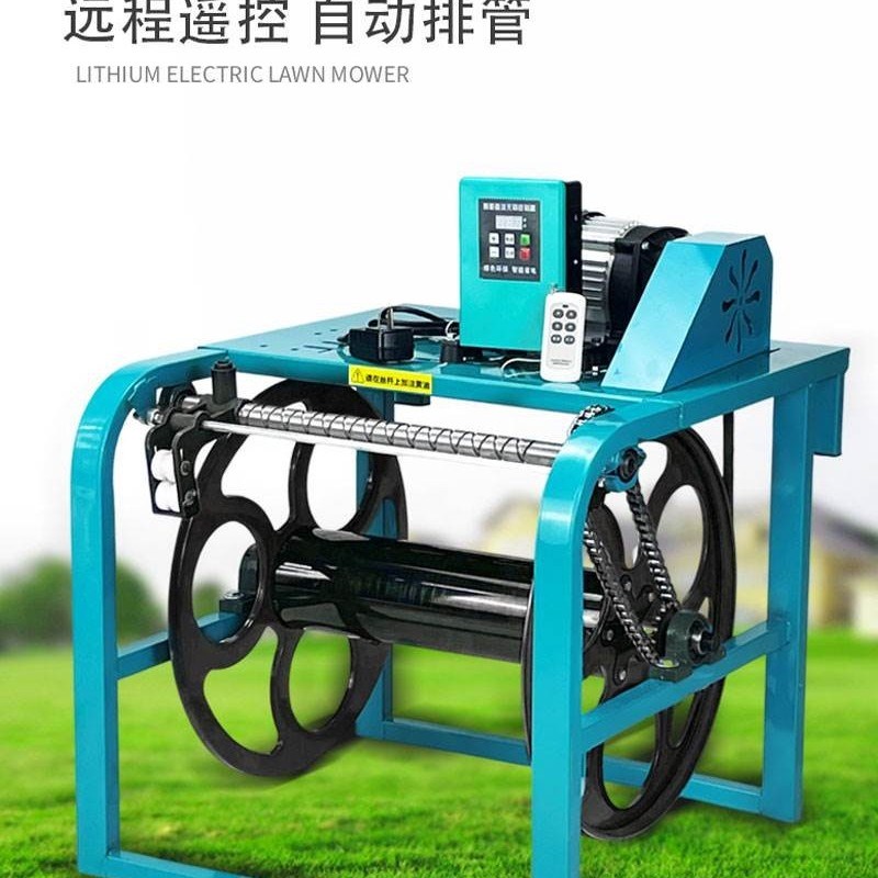 农用打药机电动排卷盘缠管架自动卷管器水管收纳神器盘管收绕管子