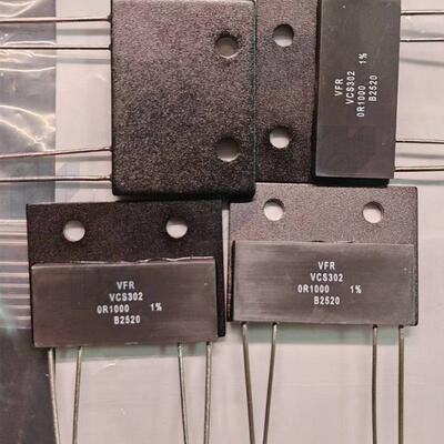 Y09430R10000F0L 电流传感电阻器 - 透孔 VCS302 0.1ohms 1% 10w