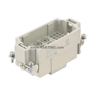 HARTING09380423001HanK6/36重载连接器公头6粗36细