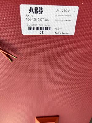 104-125-0879-0A加热板GHV6000300V0006EN6035 300W ABB加热板