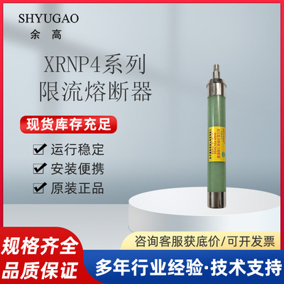 余高SHYUGAO 限流熔断器高压高分段能力熔断器XRNP4-12/3.15A50kA