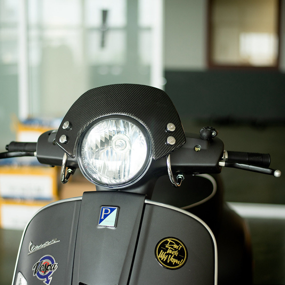 维斯帕/VespaGTS150/300 前挡风套装 小号导流罩改装配件摩托车