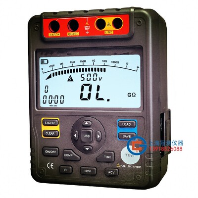 GC2671D数字兆欧表（2500V，极化指数）数字式绝缘电阻测试仪