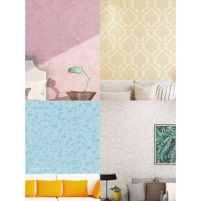 加室厚环自粘墙纸保防防潮可擦洗自57001贴壁纸温馨水卧客厅酒店