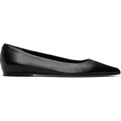 Aeyde 女士 芭蕾鞋 黑色 Cassy Pointed-Toe 平底鞋