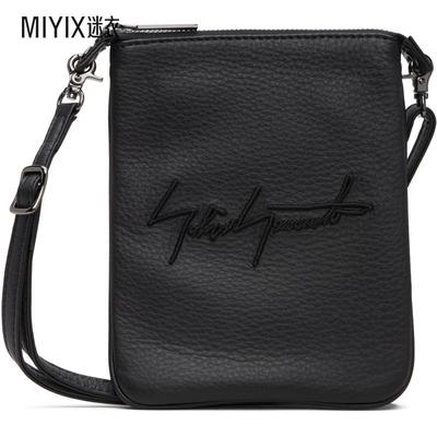Yohji Yamamoto 女款黑色 Signature Sacoche 斜挎包 迷衣时尚