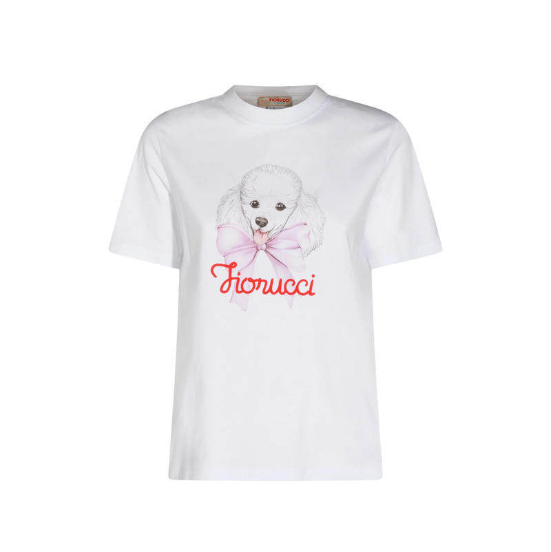 Fiorucci 女士 SS26 T恤 Polos 白色