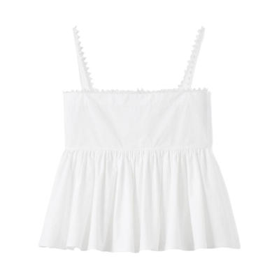 Jacquemus 雅克慕斯 女士 SS26 上衣 LE HAUT TRAVERSIN 棉质