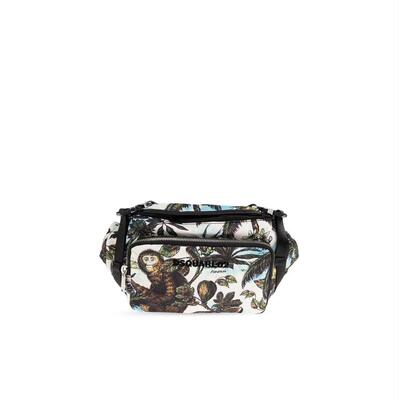 DSquared2 D二次方 中性（成人） SS26 腰包 Dsquared2 印花拉链