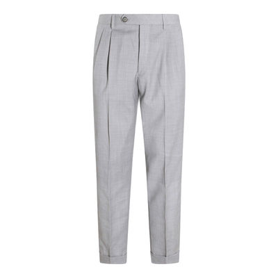 Gta Il Pantalone 男士 SS26 长裤 灰色棉质