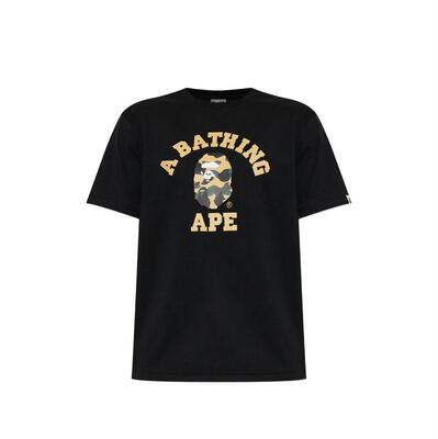 A Bathing Ape 猿人头 男士 SS26 T恤 1ST M 迷彩学院风