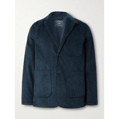 PORTUGUESE FLANNEL 男士 SS26 西装外套 棉质灯芯绒西装外套