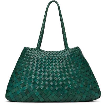 Dragon Diffusion 女士 托特包 绿色大号 Santa Croce