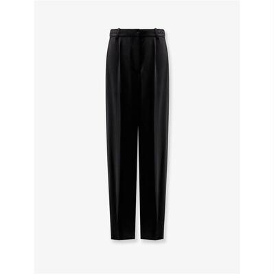 Totême 女士 FW25 长裤 阔腿褶裥裤