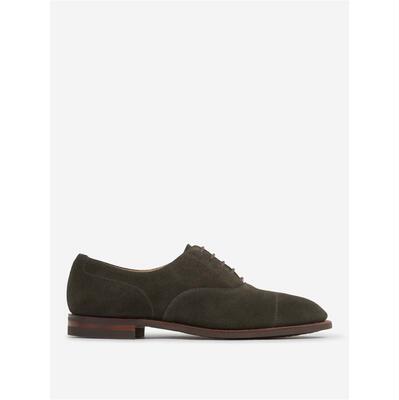 Crockett  Jones 男士 FW26 休闲皮鞋 Tresco 绒面革系带鞋