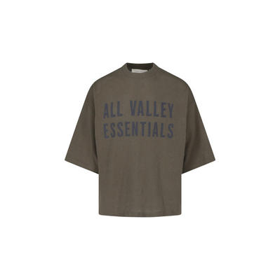 Essentials 男士 上衣 FEAR OF GOD and Polos 基础款T恤绿色