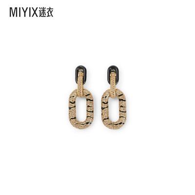 【秋冬新品】Roberto Cavalli罗伯特女款ROAR ALLUMINIUM 金色耳