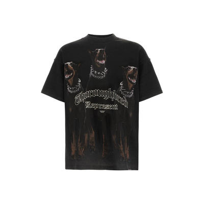 Represent 男士 SS26 T恤 石板色棉质