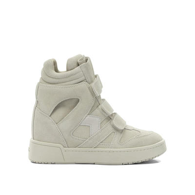 isabel marant 伊莎贝尔·玛兰 女士 运动鞋 CALF 浅褐色天鹅绒