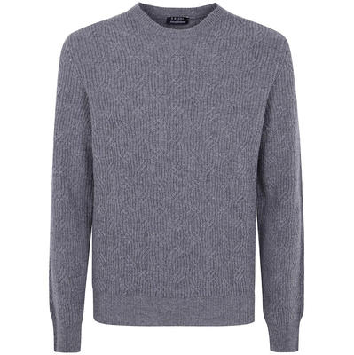 BARBA Napoli 男士 FW25 毛衣 圆领刺绣