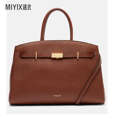 DeMellier 女款Hudson 中号皮革手提包 迷衣时尚