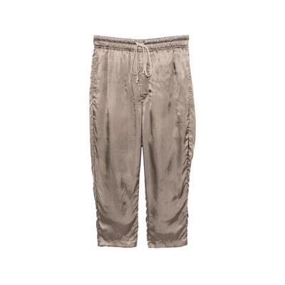 Rick Owens 瑞克·欧文斯 女士 SS26 长裤 ASTAIRE DUST 抽绳羊毛