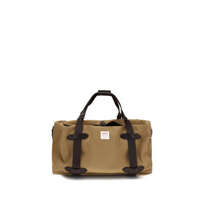 Filson 男士 FW26 行李包 中号粗糙斜纹布旅行包